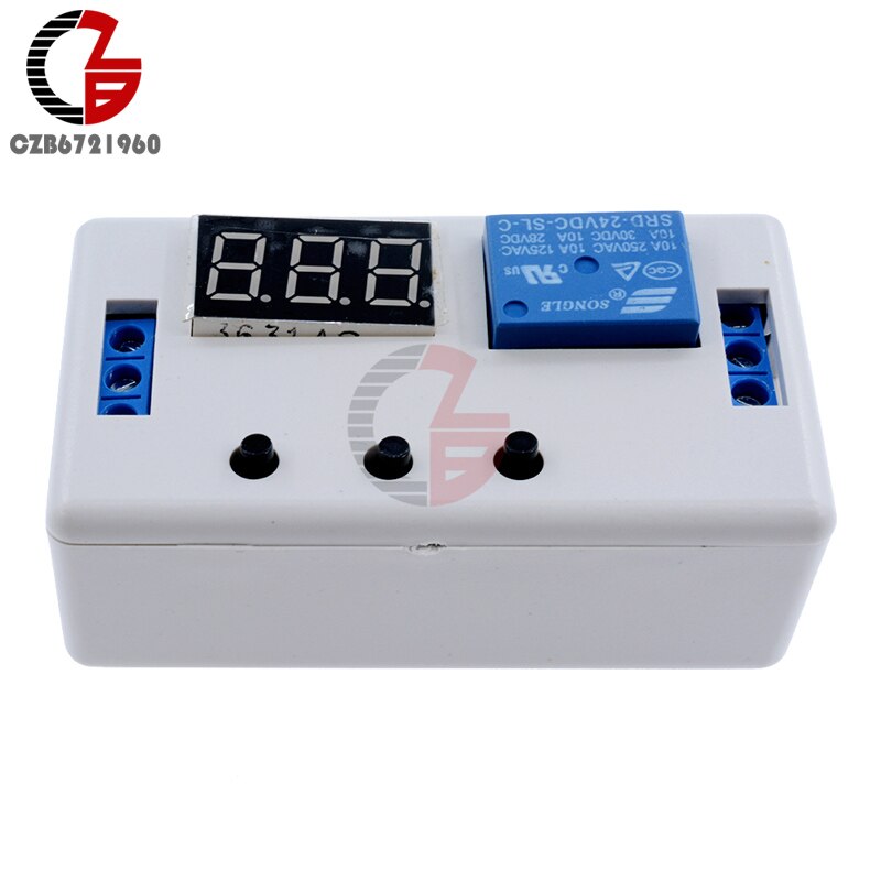 DC 12V 24V Time Delay Relay LED Digital Automation Timer Control Swit ...