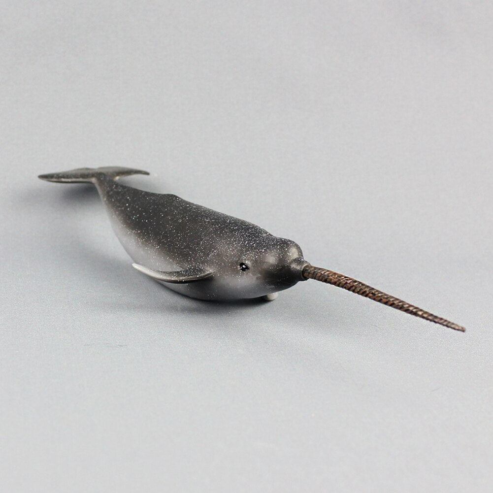 Simulation Animal Model Toys Narwhal Whale Ocean Figures Education ...
