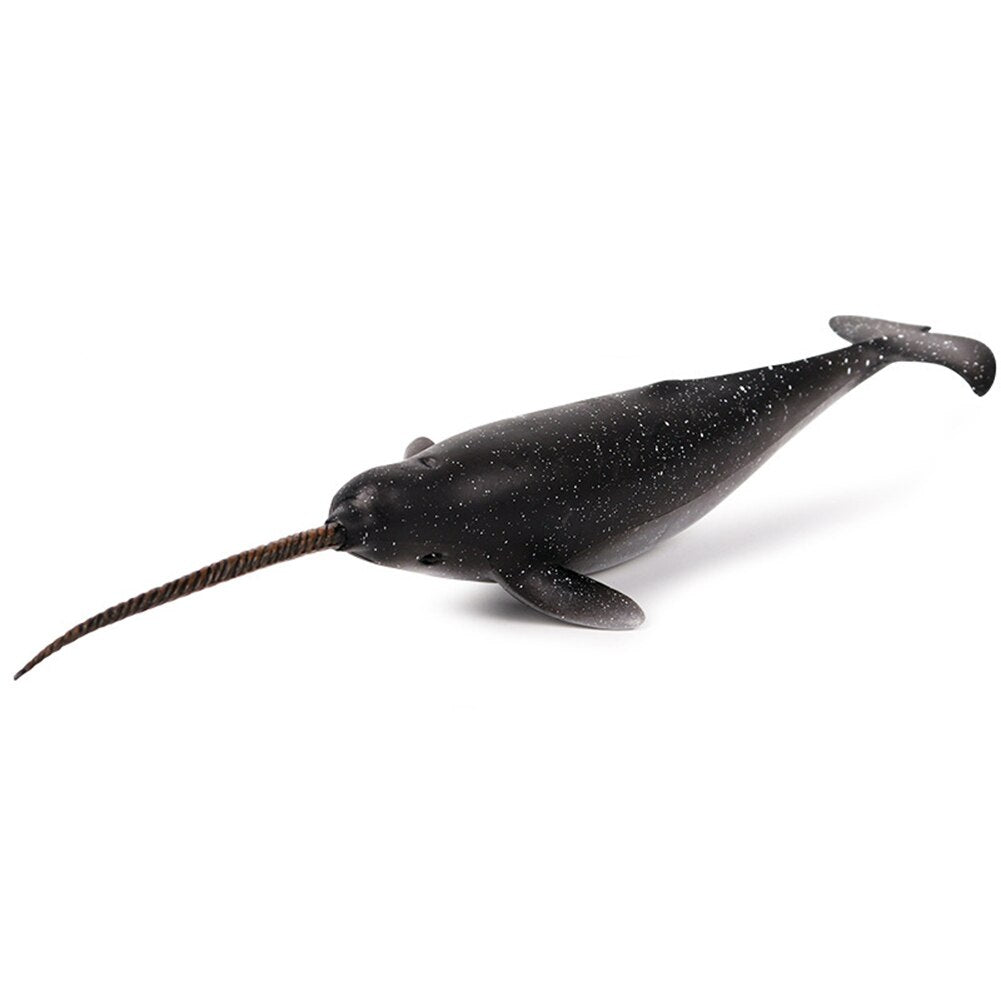 Simulation Animal Model Toys Narwhal Whale Ocean Figures Education ...