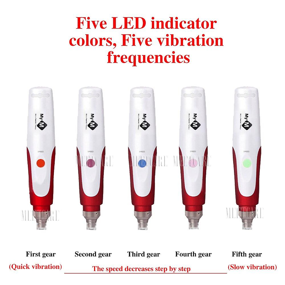 EU Plug Exfoliate Shrink Pores Device Electric Micro Rolling Derma Pe ...