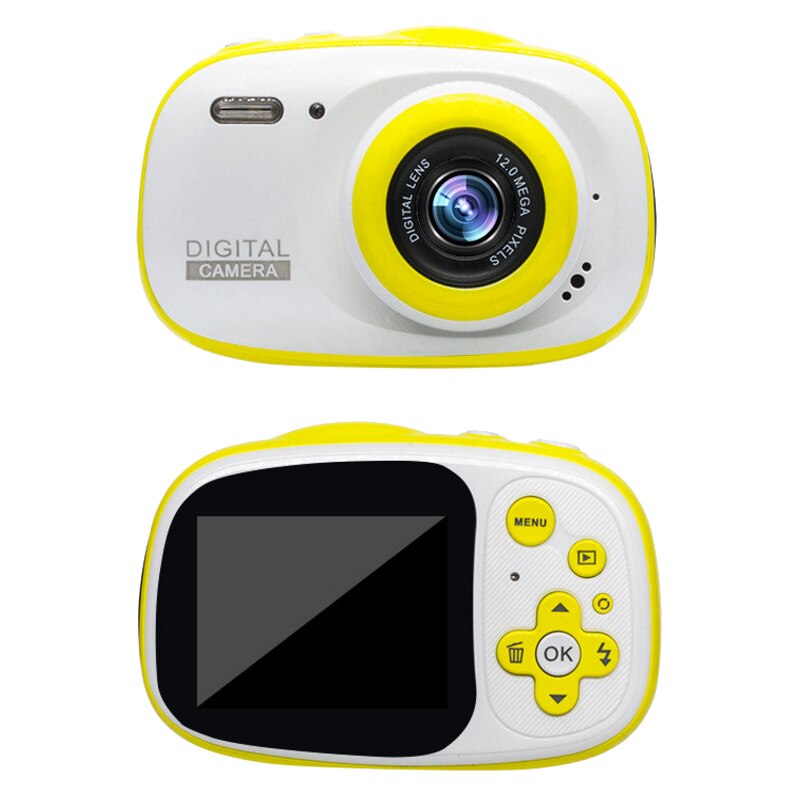 Kids Camera Digital Waterproof Children Take Photo Full HD 1080P 2 In ...