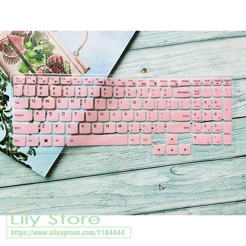2PCS Keyboard Protectors Silicone Keyboard Cover Skin for 15.6 Inch ...