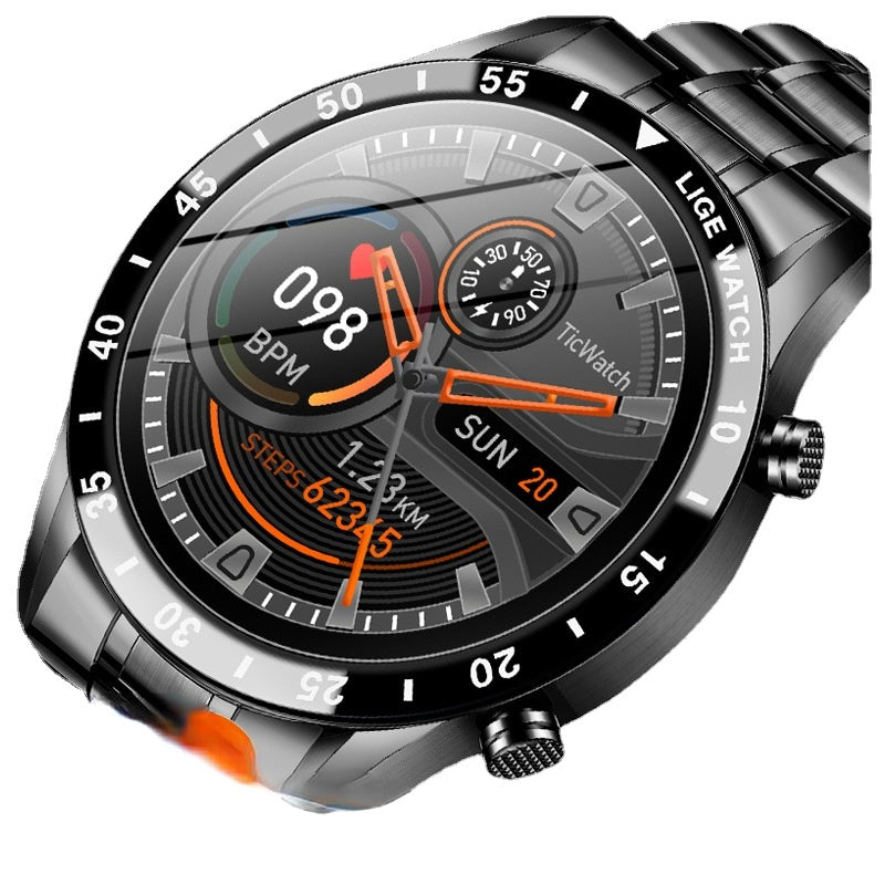 LIGE full touch screen Bluetooth calling smart watch IP67 waterproof ...